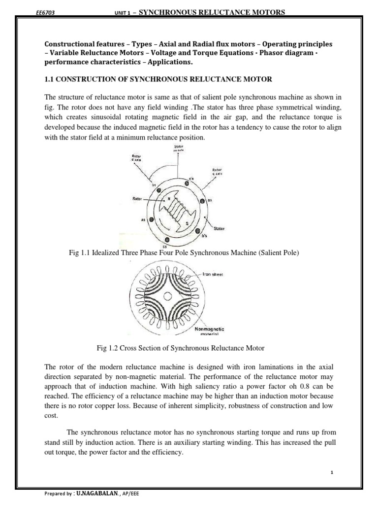 Understanding the Construction and Operating Principles of Synchronous ...