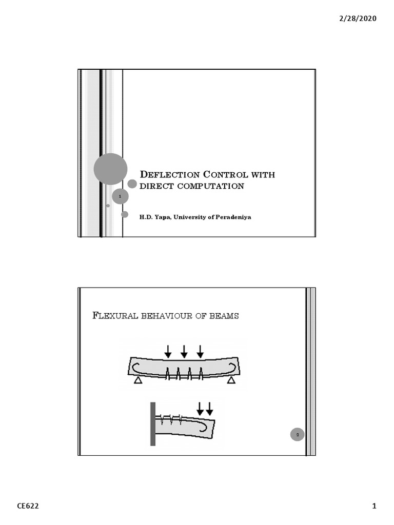 Crack Control PDF | Download Free PDF | Beam (Structure) | Bending