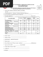 Nomination Registration Form For AVSEC | PDF | Government | Business