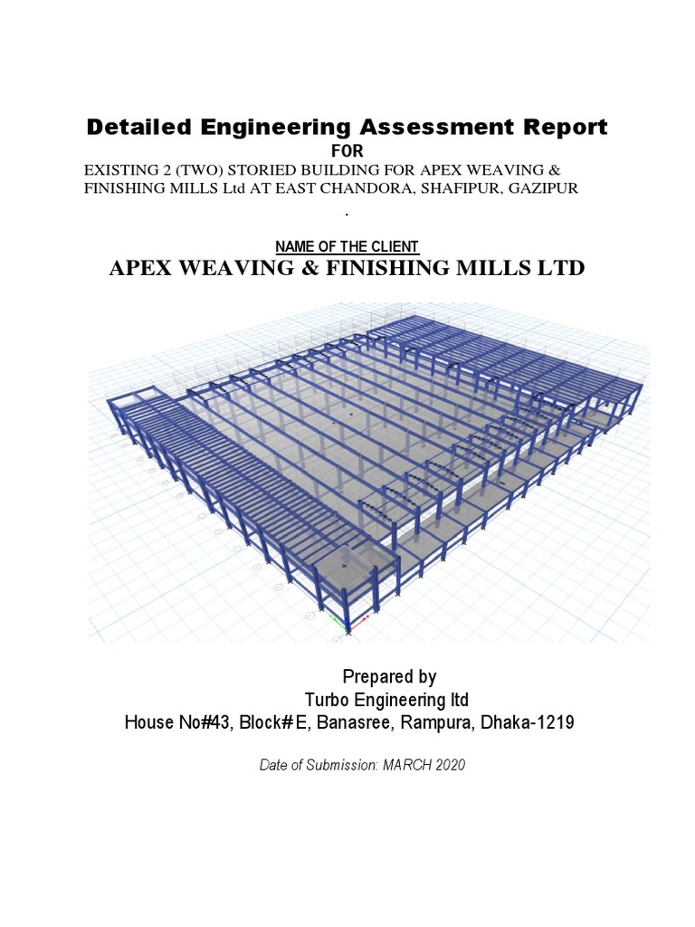 DEA Report | PDF | Beam (Structure) | Wall