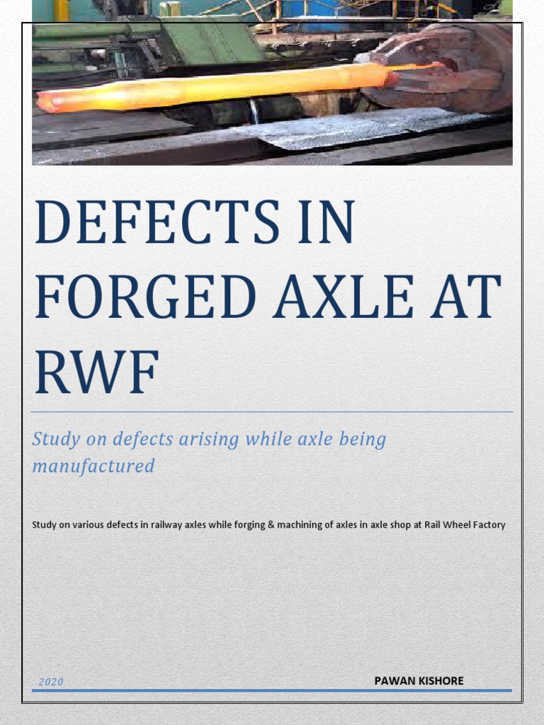 AXLE Defect Book 05.05.2020 PDF | PDF | Forging | Fracture