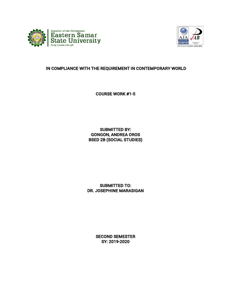 The Contemporary Issues | PDF