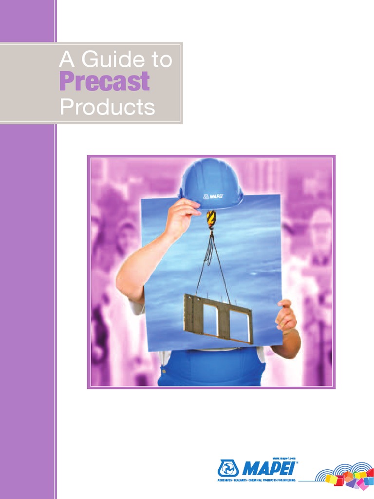 Precast Concrete Admixtures Guide | PDF | Mortar (Masonry) | Concrete