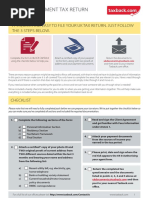 P85 Form for Tax Relief Claims | PDF