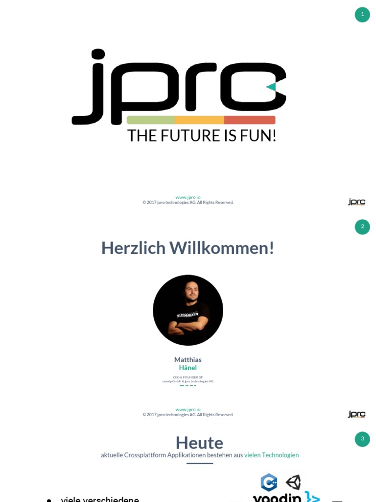 Jpro-Technologies JUGSaxony | PDF | Web Application | Application Software