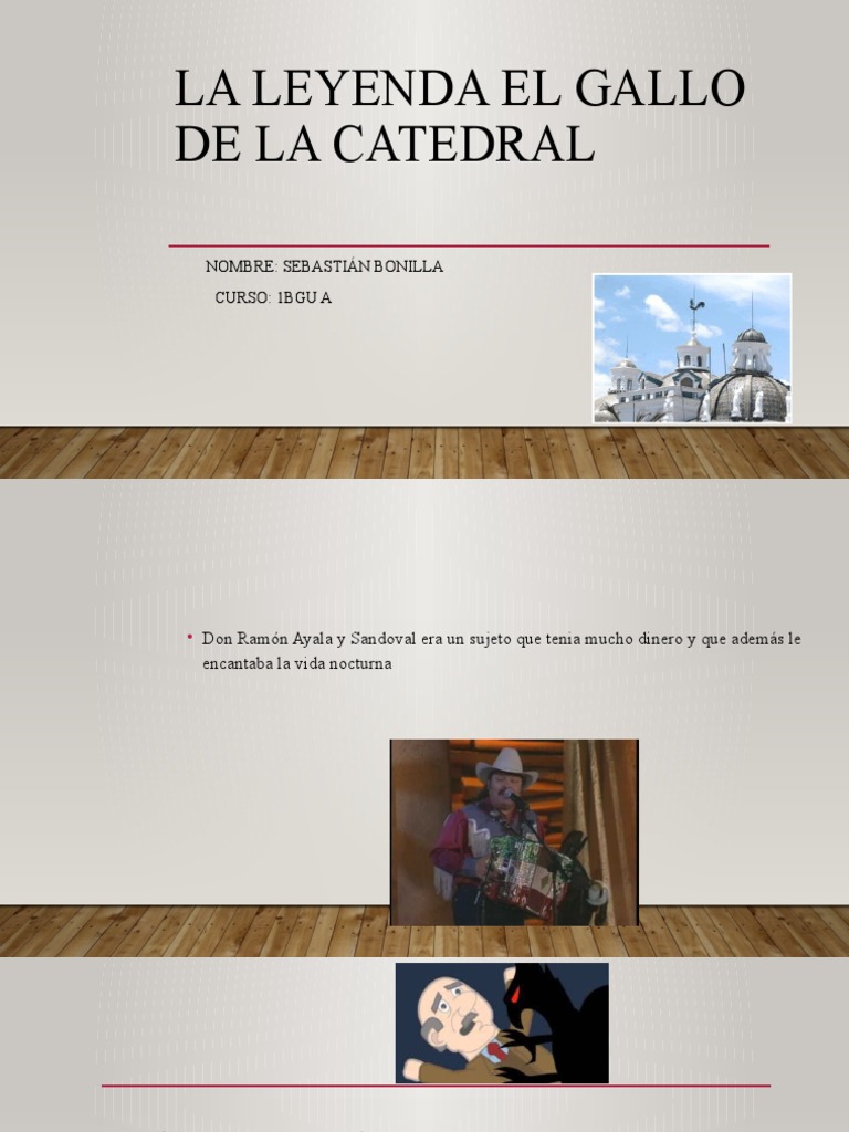 La Leyenda El Gallo de La Catedral | PDF | Clásicos