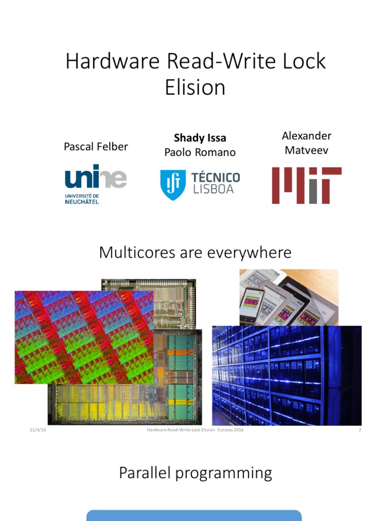 Hardware Read-Write Lock Elision | PDF | Information Technology ...