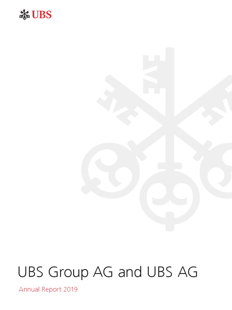 Full Report Ubs Group Ag and Ubs Ag Consolidated 2019 en PDF | PDF ...