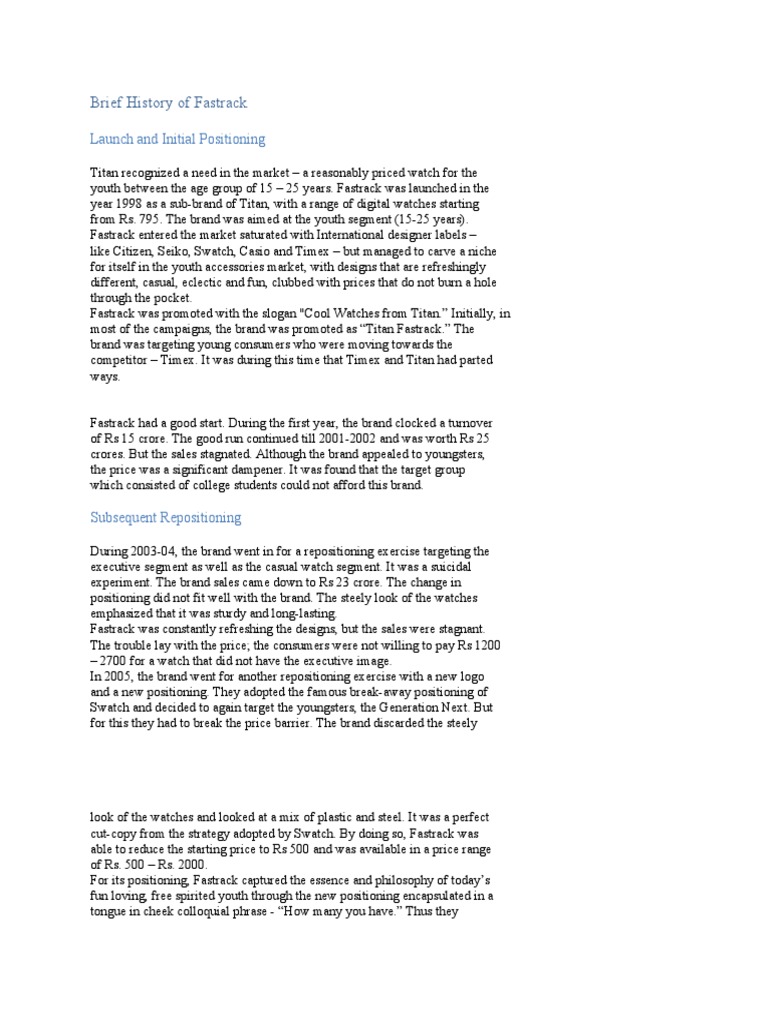 Fastrak | PDF | Brand | Marketing