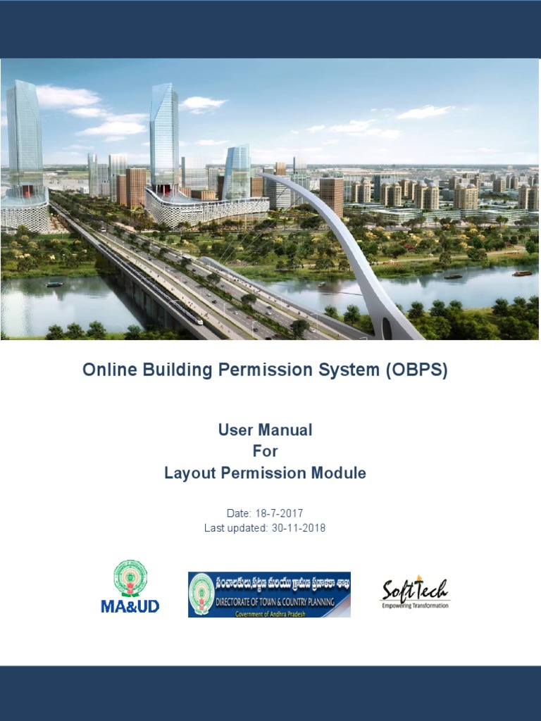 OBPS - Layout Permission User Manual-Version2.0 | PDF | Login | World ...