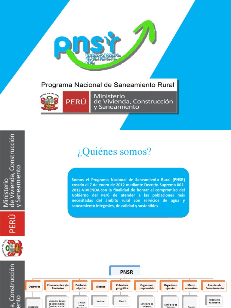 PNSR 2 | PDF | Saneamiento | Sustentabilidad