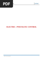 Lecture 5 Introduction To Electro Pneumatic | PDF | Relay | Switch