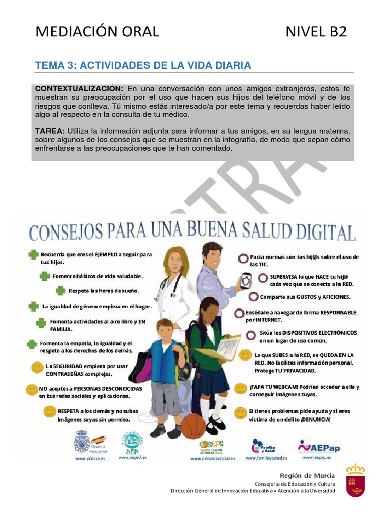 B2 Muestra Mediacion Oral | PDF