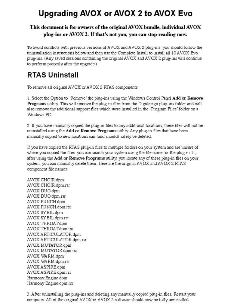 Read Before Installing PC RTAS | PDF