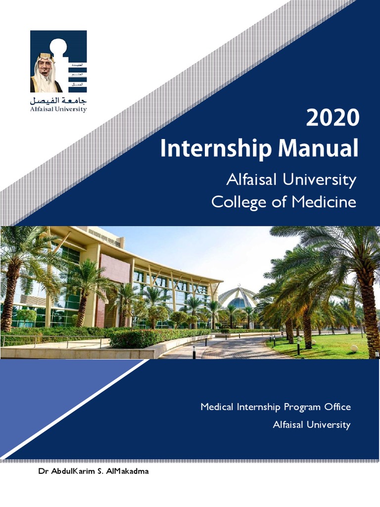 Internship Manual 20-21 PDF | PDF | Medical School | Medicine
