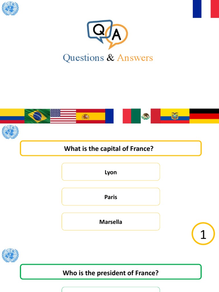 France Trivia Questions and Answers | PDF