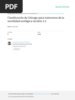Clasificación de Chicago 4.0 en Acalasia | PDF | La enfermedad por ...