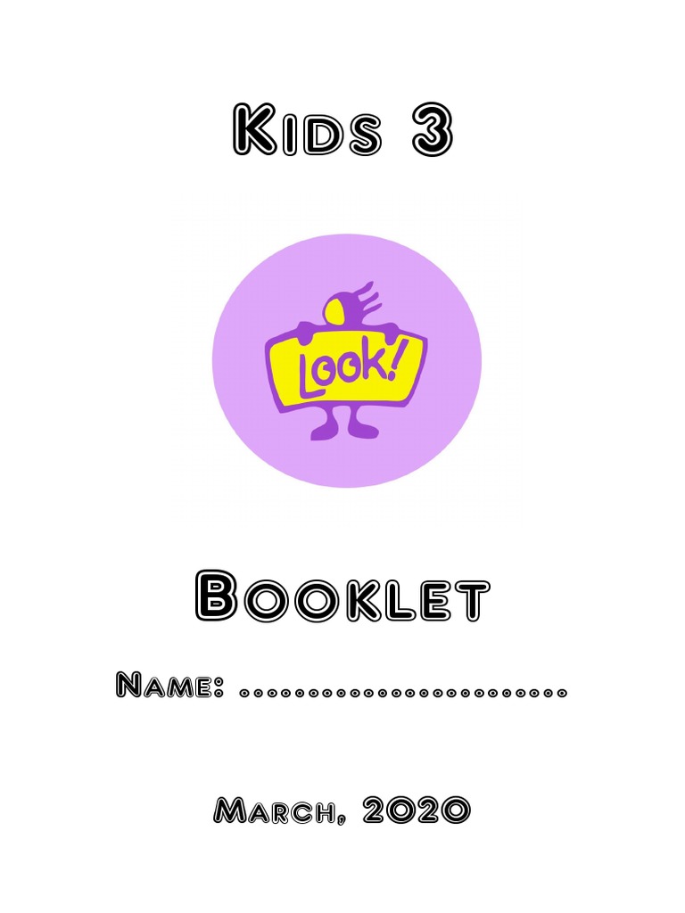 Booklet Kids 3 Look | PDF