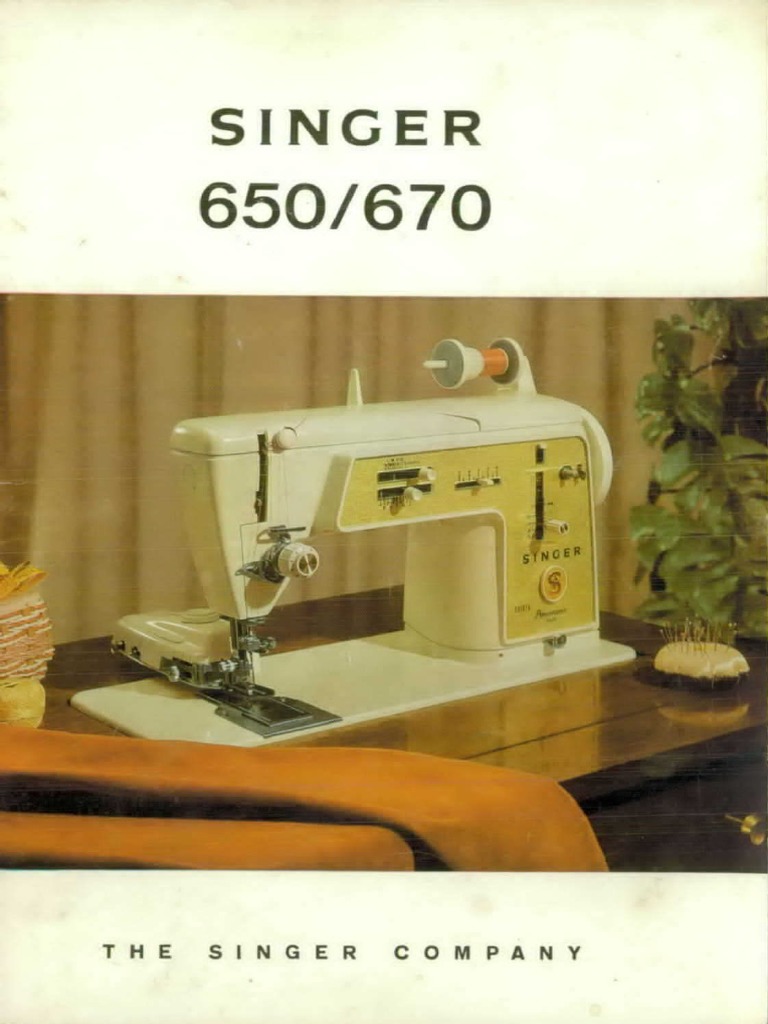 1 SINGER Panoramic (Mod. 650 - 670G) PDF | PDF | Belt (Mechanical ...