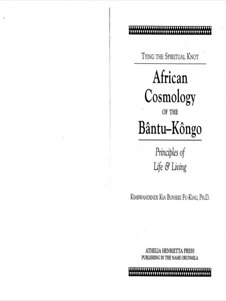 Fu-Kiau - African Cosmology | PDF