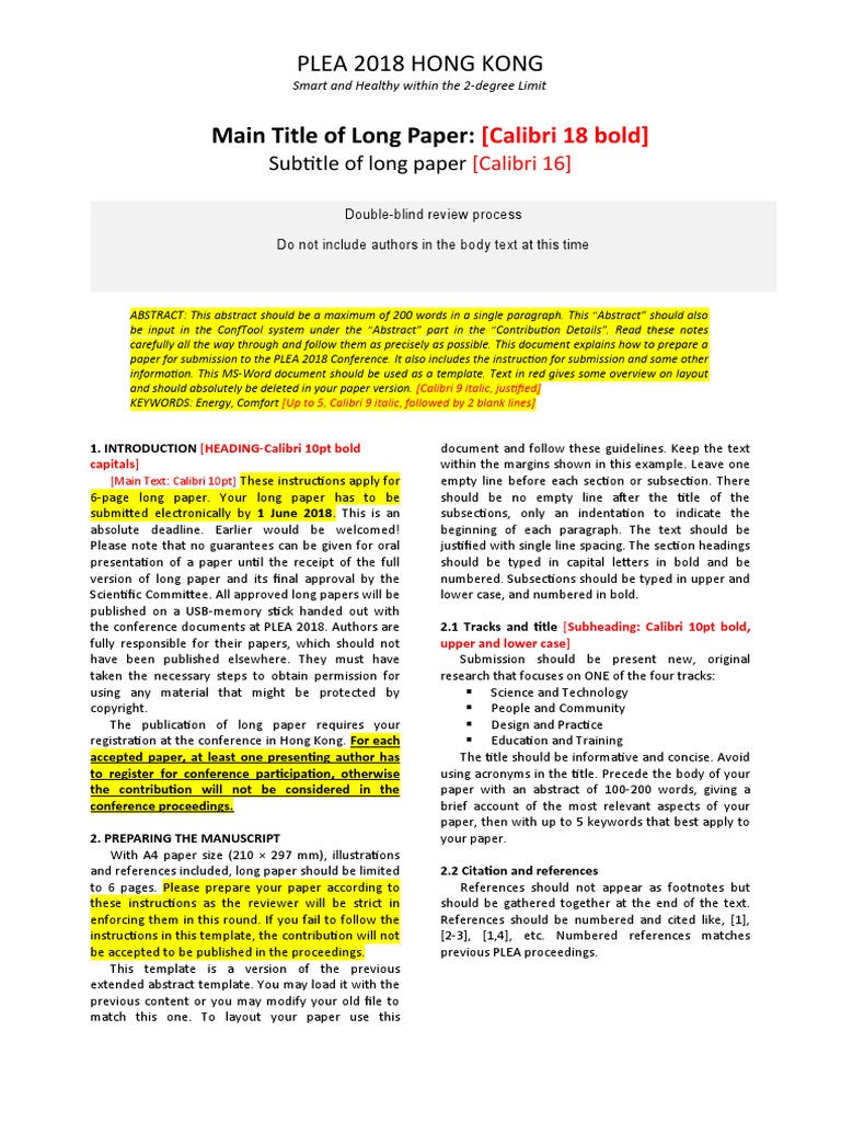 PLEA2018 - Long Paper (6page) - First Submission - Template | PDF ...