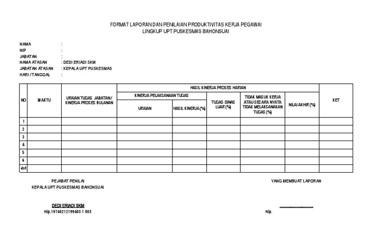 Format Adl TPP | PDF