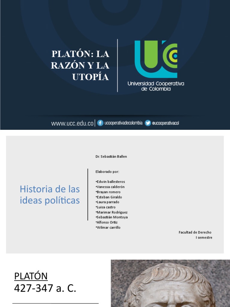 PLATÓN La Razón y La Utopía | PDF | Platón | Sócrates