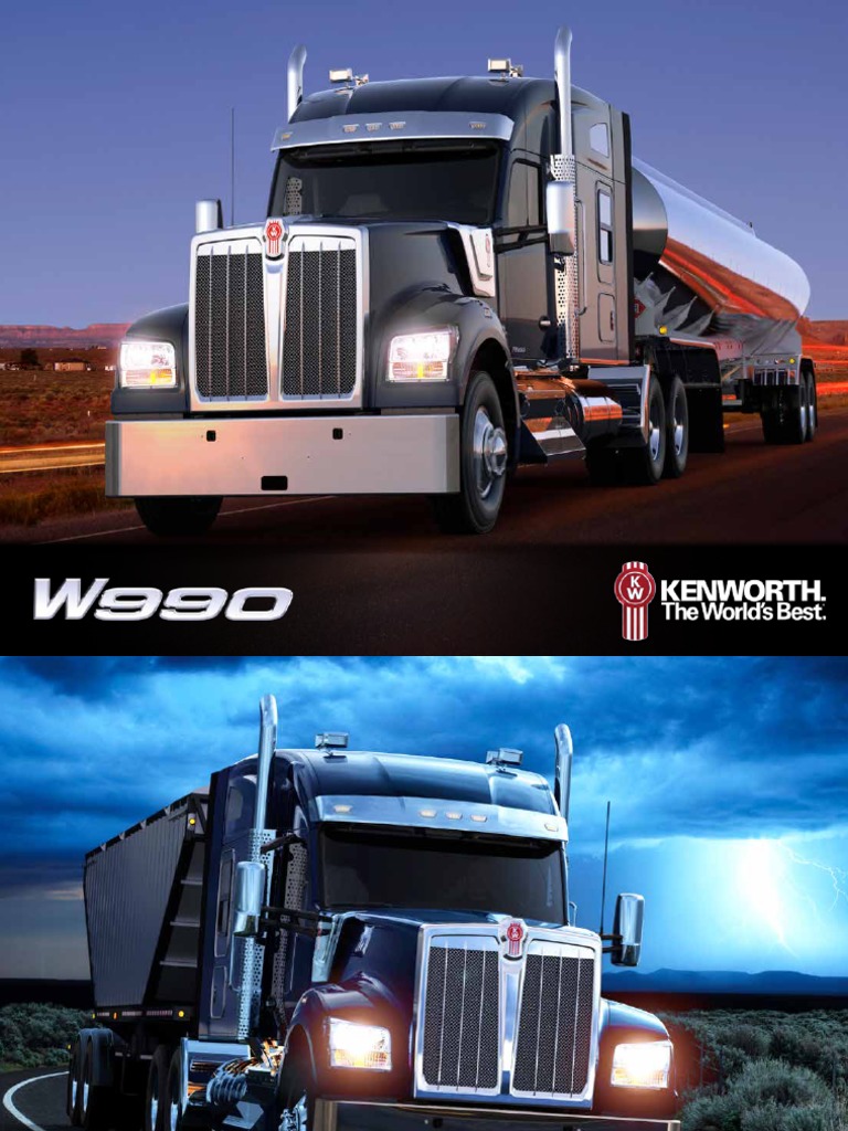 w990 Brochure 04 04 2019 PDF | PDF | Horsepower | Transmission (Mechanics)