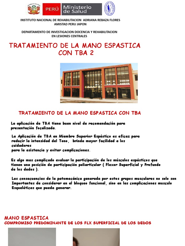 02 - Aaa Tratamiento de La Mano Espastica 2 PDF | PDF | Mano | Cuerpo ...