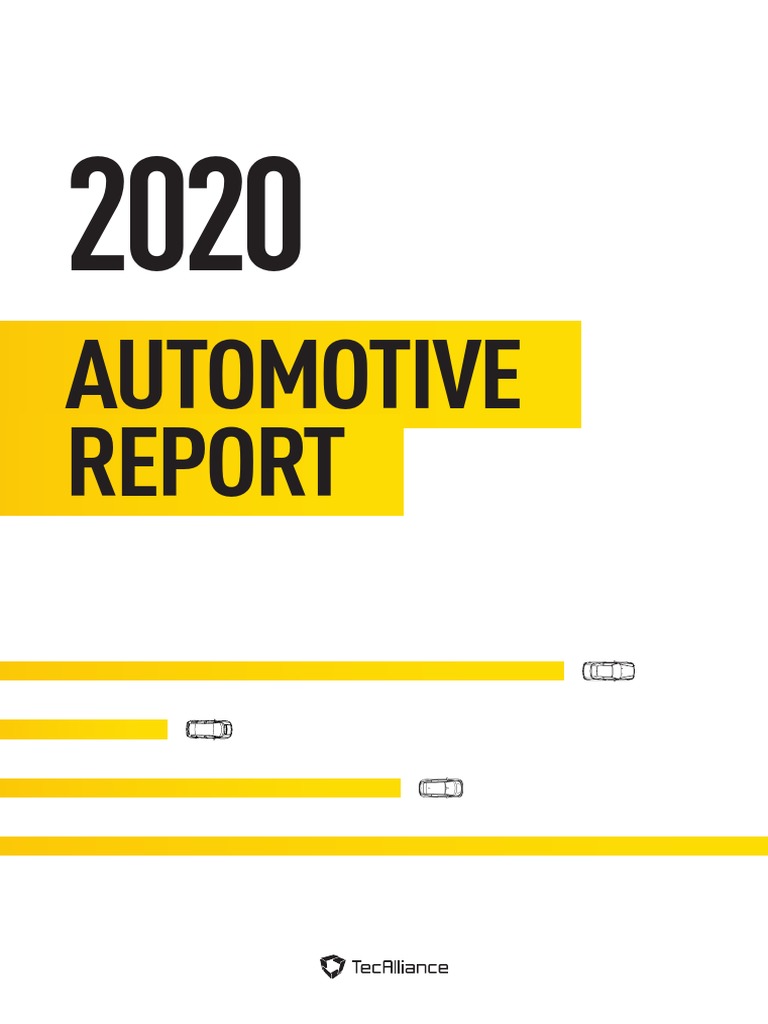 Automotive-Report-2020 TecAlliance v2.1.8 PDF | PDF | Analytics ...