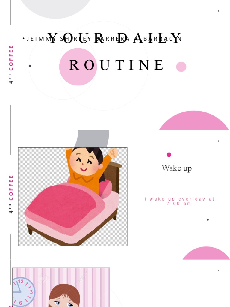 Your Daily Routine: - Jeimmy Shirley Barrera Albarracin | PDF
