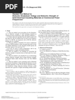 Astm D 149 | PDF