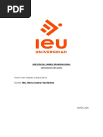 Actividad 3 IEU PLANEACION ESTRATEGICA | PDF | Planificación