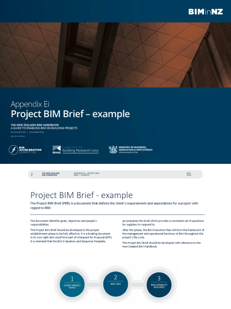 BIM Brief Example | PDF | Building Information Modeling | Business