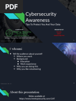 Cybersecurity Awareness Memo Templates and Resources | PDF | Phishing ...