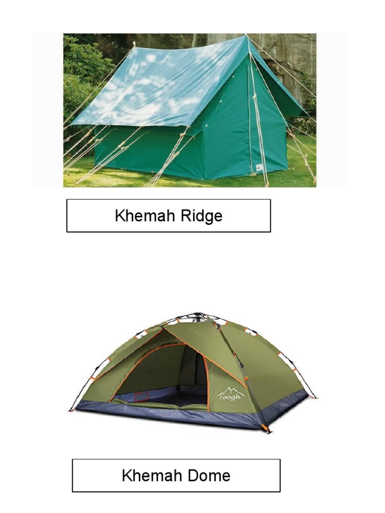 Structural Components and Design Elements of Khemah Ridge Tents: An ...