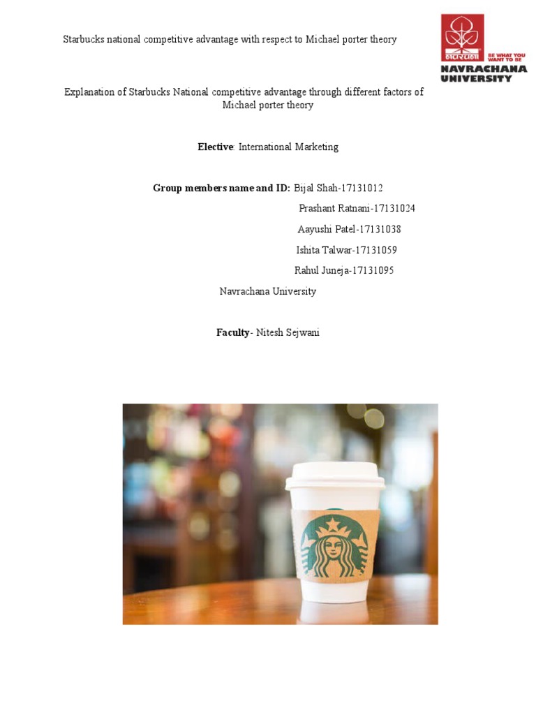 Starbucks Competitive Advantage Analysis | PDF | Organizational ...