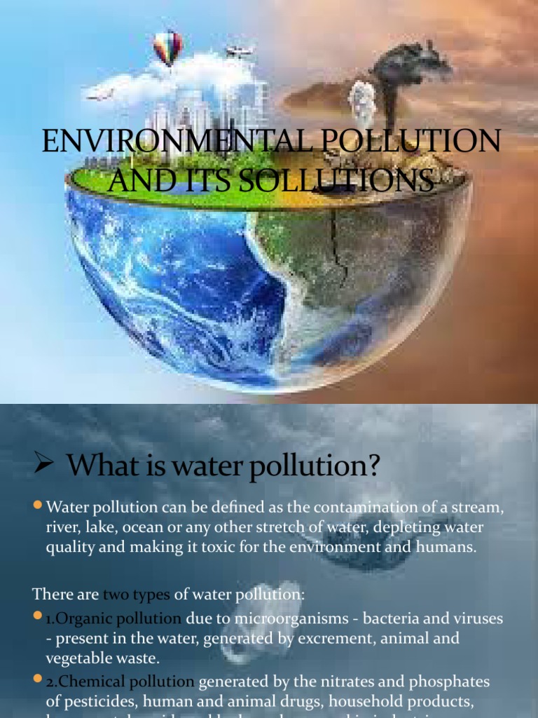 Environmental Pollution and Its Sollutions | PDF | Water Pollution ...
