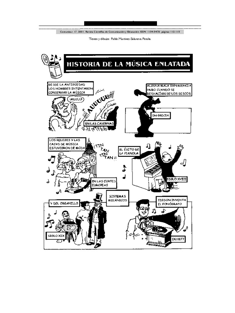 Historia de La Música Enlatada - Iván Rodero | PDF