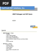ABAP Creating Watchpoints While Debugging | PDF | Software Development | Computer Engineering