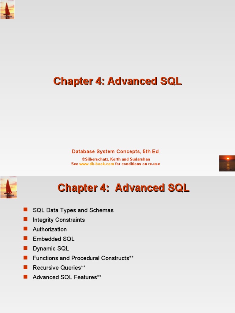 CH 4 | PDF | Relational Database | Data Management