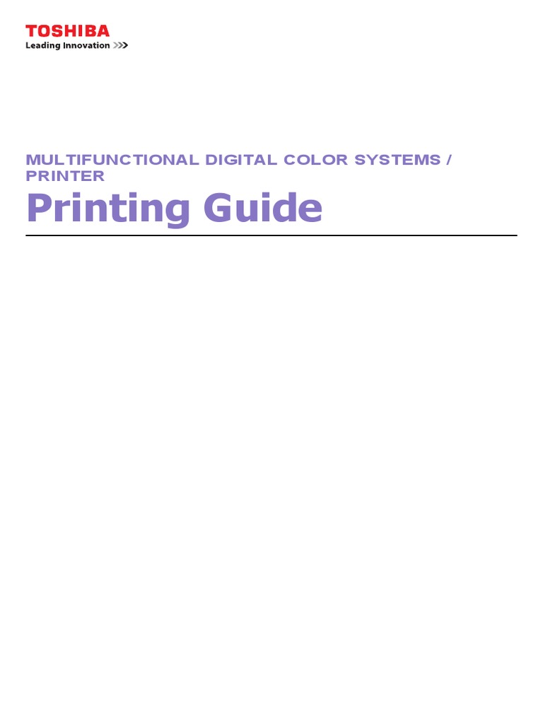 Printing Guide Desktop | PDF | Microsoft Windows | Printer (Computing)