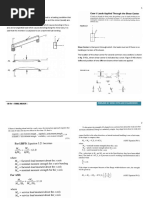 Beam Common Loading Formulas | PDF | Beam (Structure) | Architectural ...