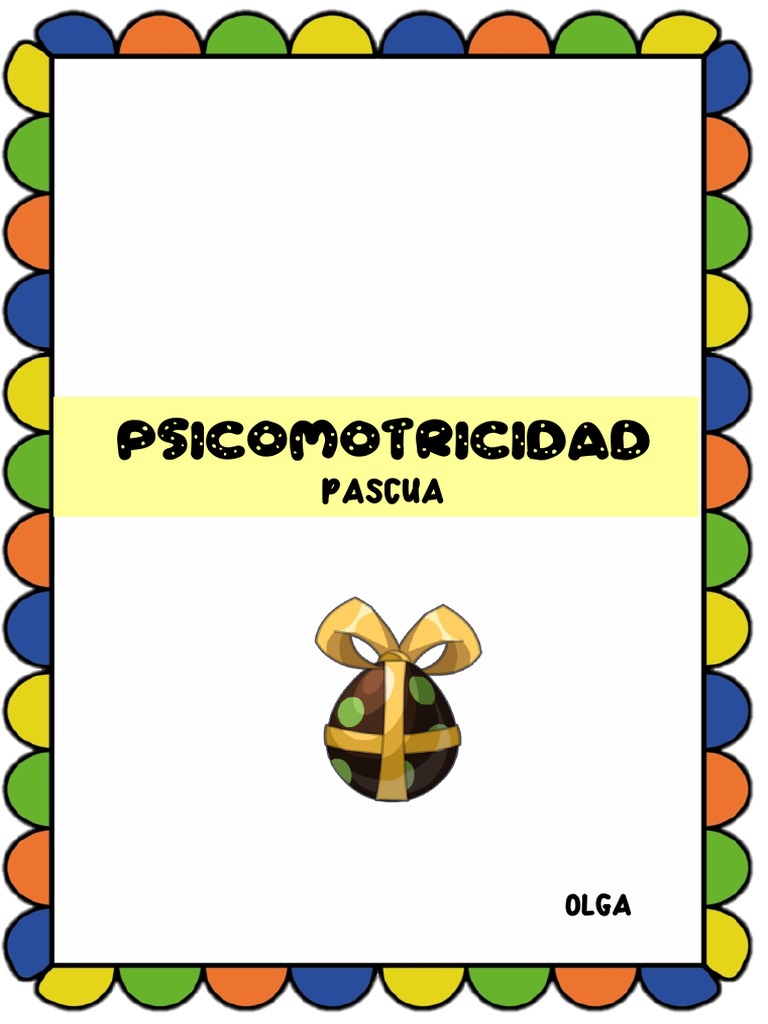 Psicomotricidad Pascua 1 1 | PDF