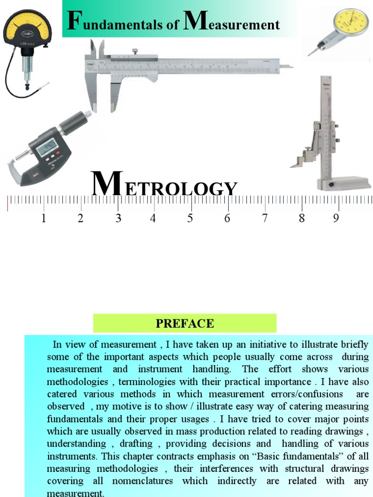 Metrology | PDF | Engineering Tolerance | Metrology