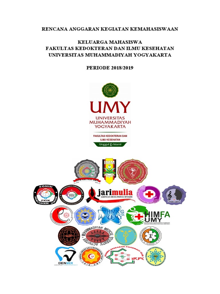 Rencana Anggaran KM Fkik Umy | PDF | Bisnis