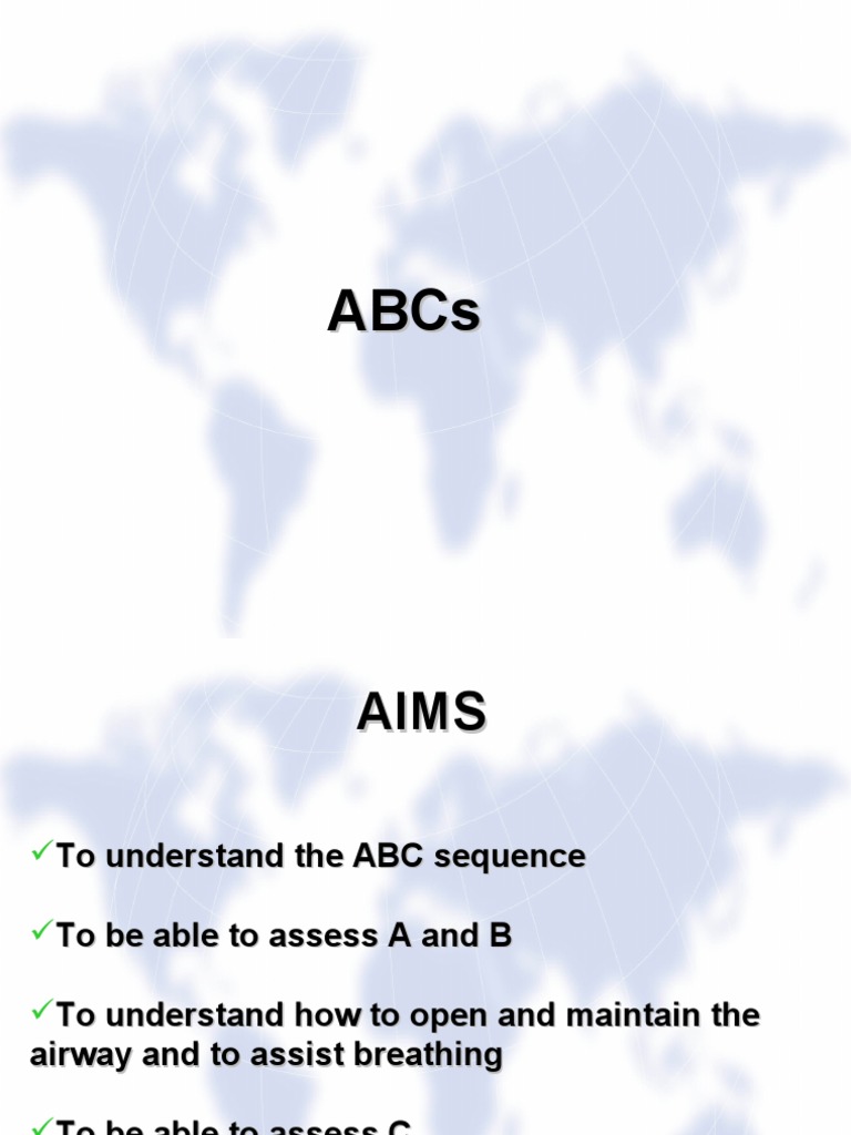 ABCs | PDF | Breathing | Physiology
