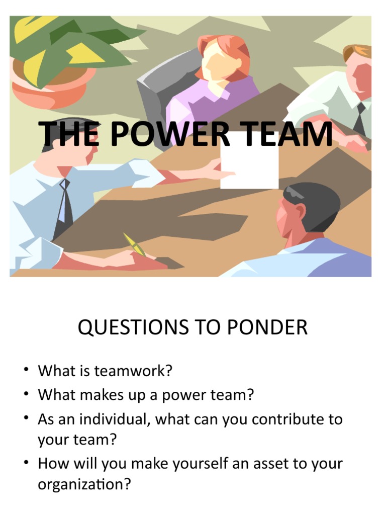 The Power Team | PDF | Mind | Cognitive Science