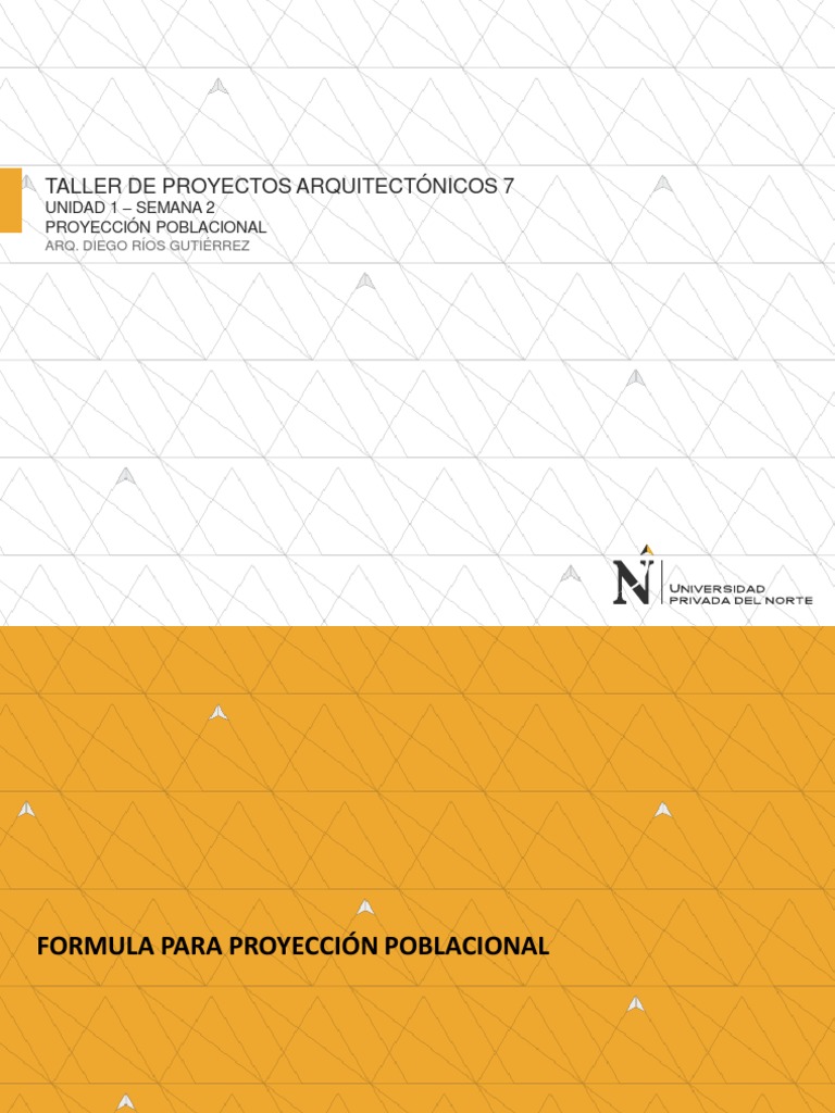 Formula Proyeccion Poblacional | PDF