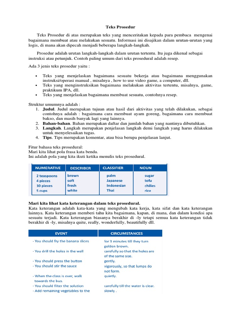 Teks Prosedur | PDF | Karier & Perkembangan | Griya & Taman